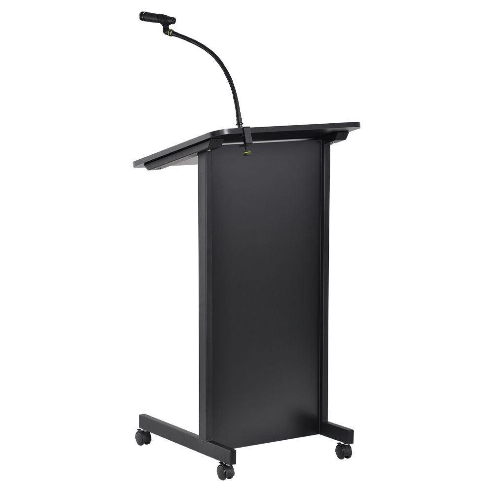 Stand Up Podium - Beech Wood Lectern w/A3 Sign Frame - Ships Same Day