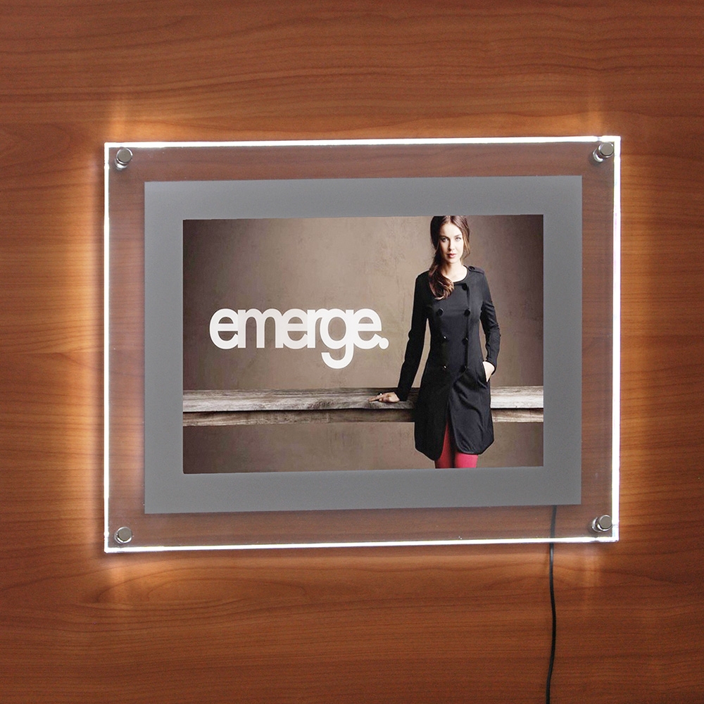 A4 Backlit Poster Printing – Custom Transparency Film