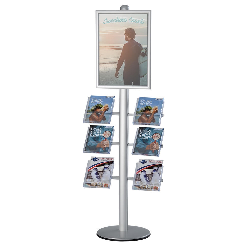 A4 and DL Acrylic Brochure Holder for our Retail Display System