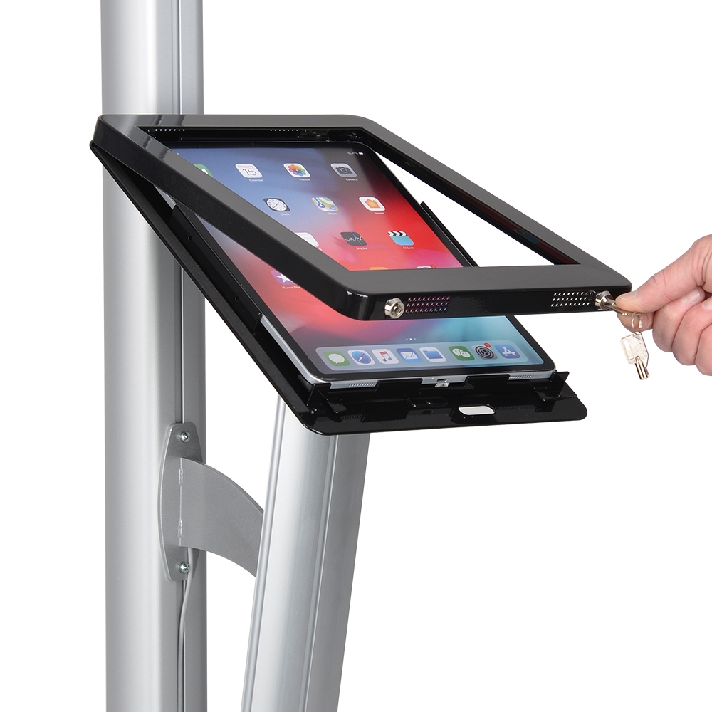 iPad 12.9 Stand - Secure Mount w/A2 Clip frame - Ships Same Day!