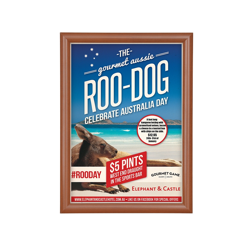 Exhibition Signs Display a Custom A3 Poster in Portrait or Landscape ...