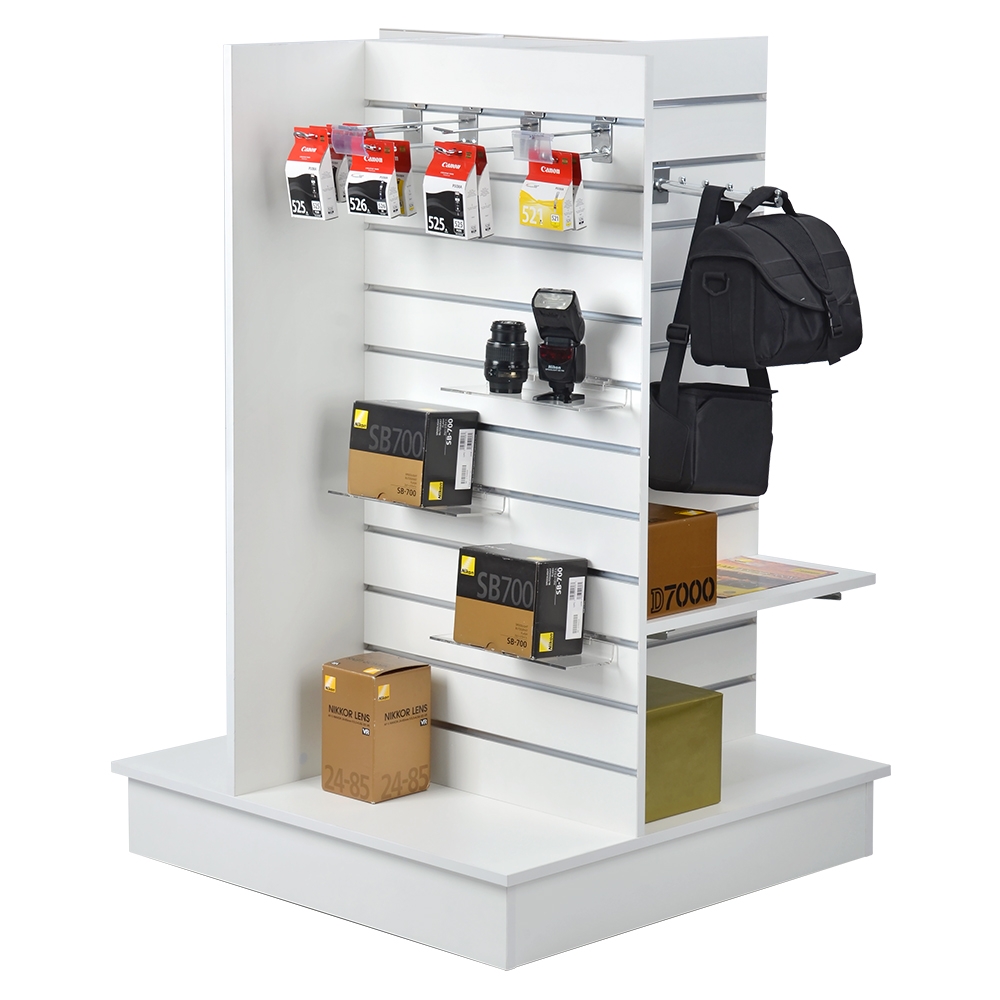 Slatwall Displays - Floor Fixtures - Ships Same Day!