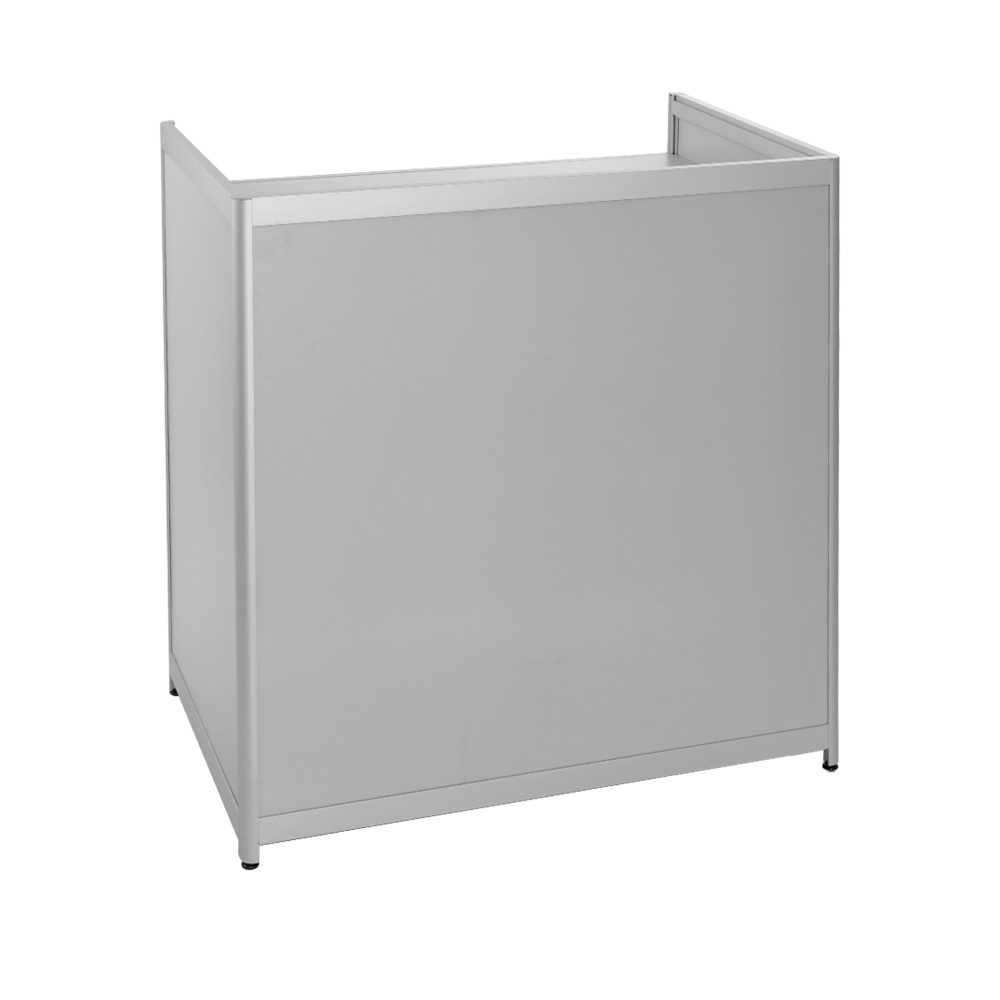 Glass Store Counter - Locking Retail & POS Fixture - Modular