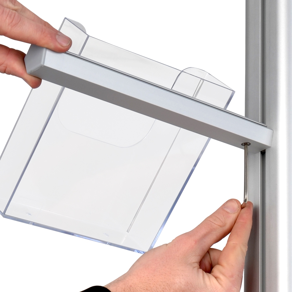 A5 Acrylic Brochure Holder for the Sages Display System