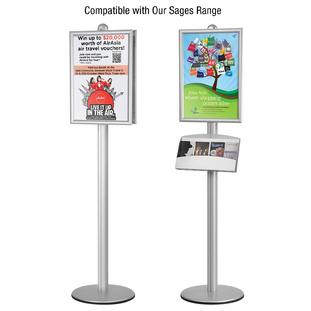 This A2 Clip Frame is for Mounting on Sages Display Stand!