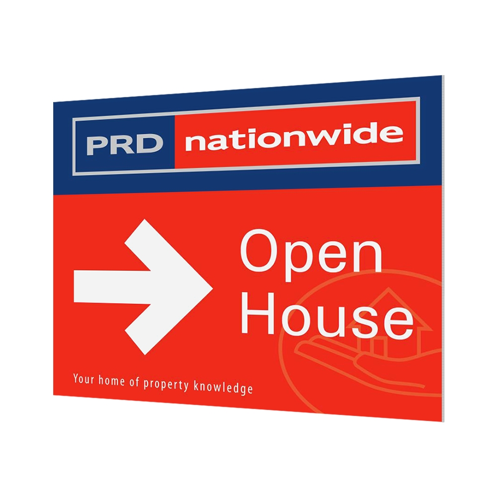 Custom Print Corflute Sign Full Colour Digital Print