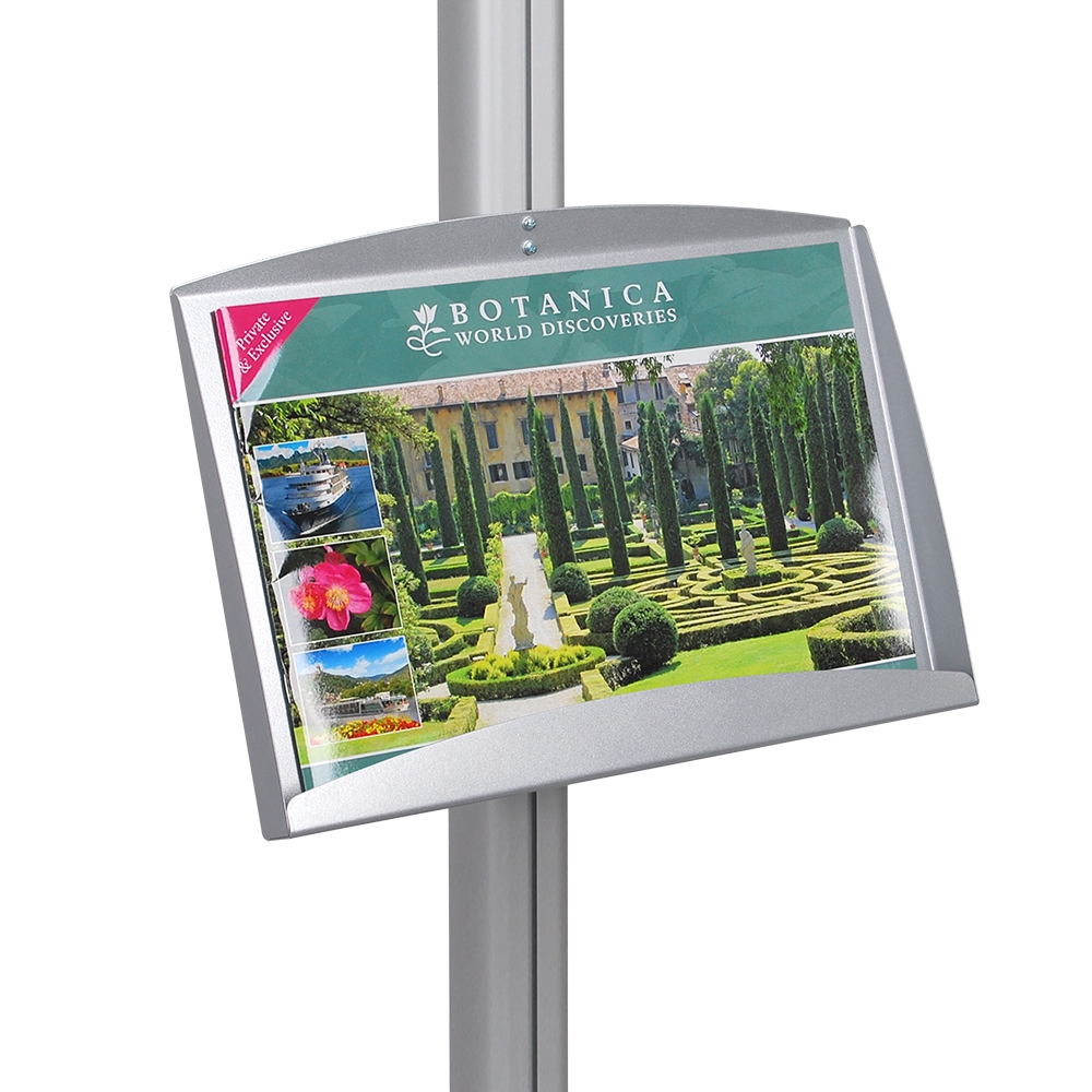 Literature Holder; Brochure Holder holds A4 – A3 brochures. Powder ...
