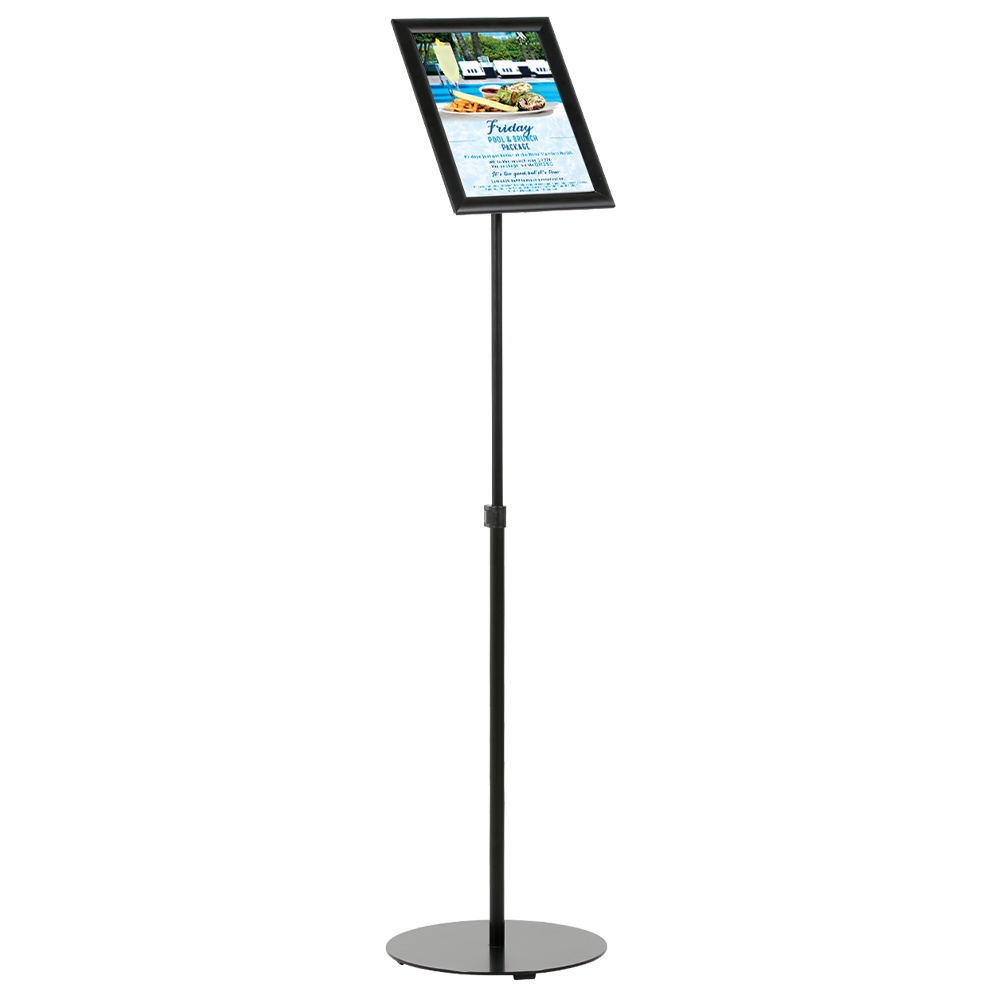 A4 Stand Up Sign Holder – Adj. Height – Ships Same Day!