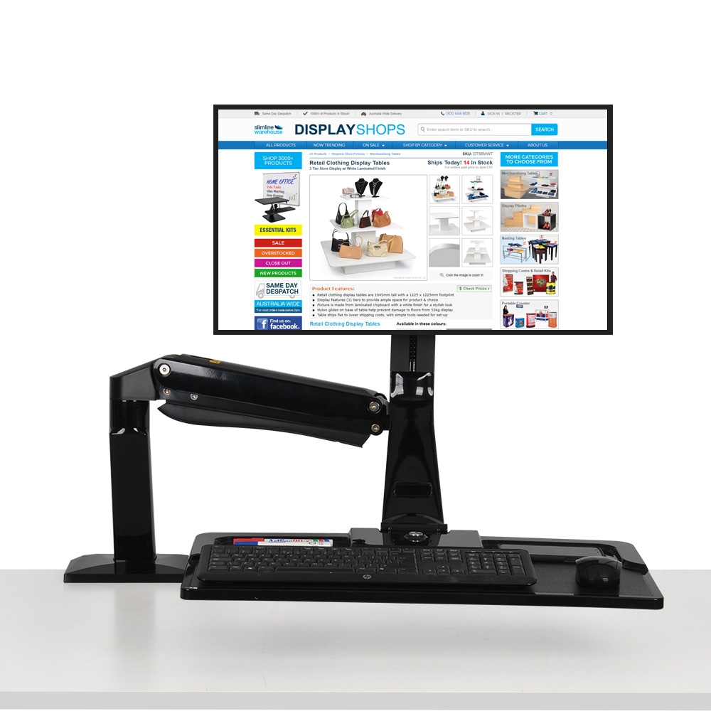 Sit Stand Desks for Work or Home | Slimline Warehouse