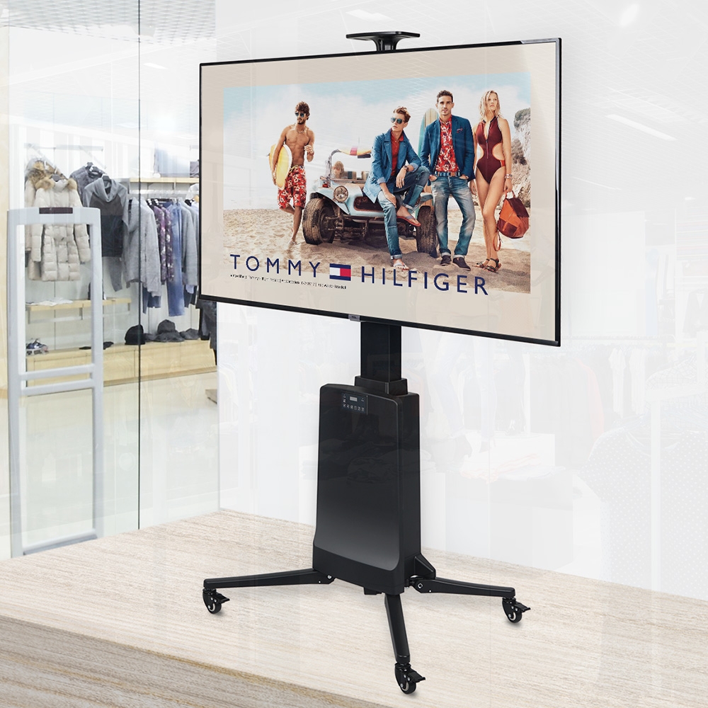 TV Stands on Wheels – Portable Units – Ships Same Day!
