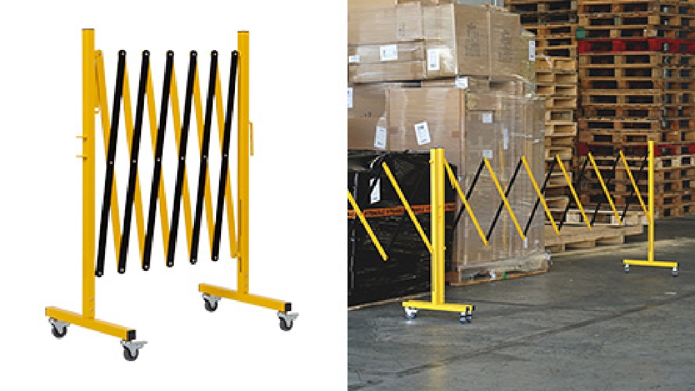 Expanding Barrier System – Extends up to 3m – Yellow