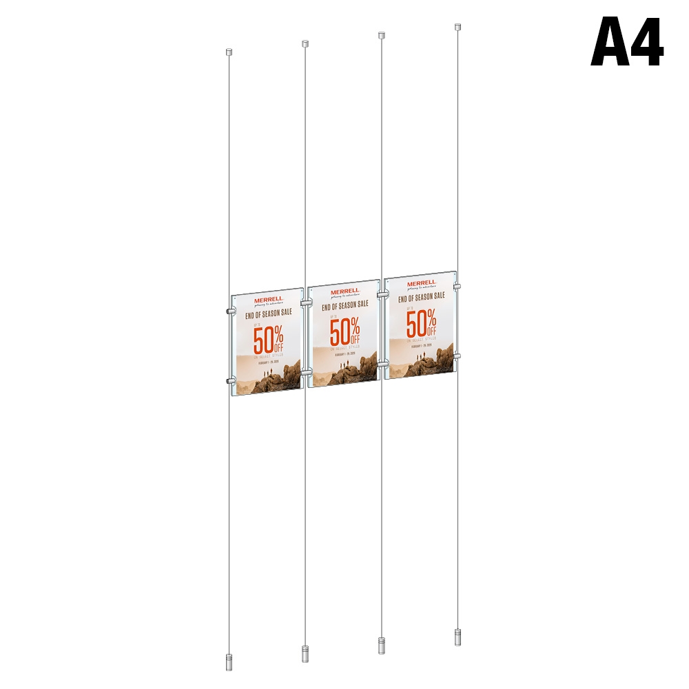 Ceiling Cable Hanging System – 3 Frames – Ships Today!