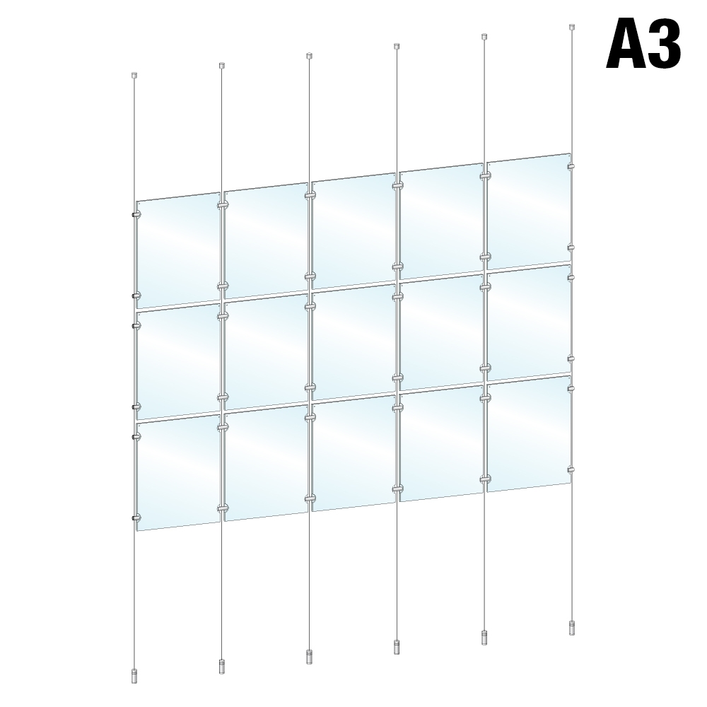 Real Estate Display – A3 15 Acrylic Frames – Ships Today