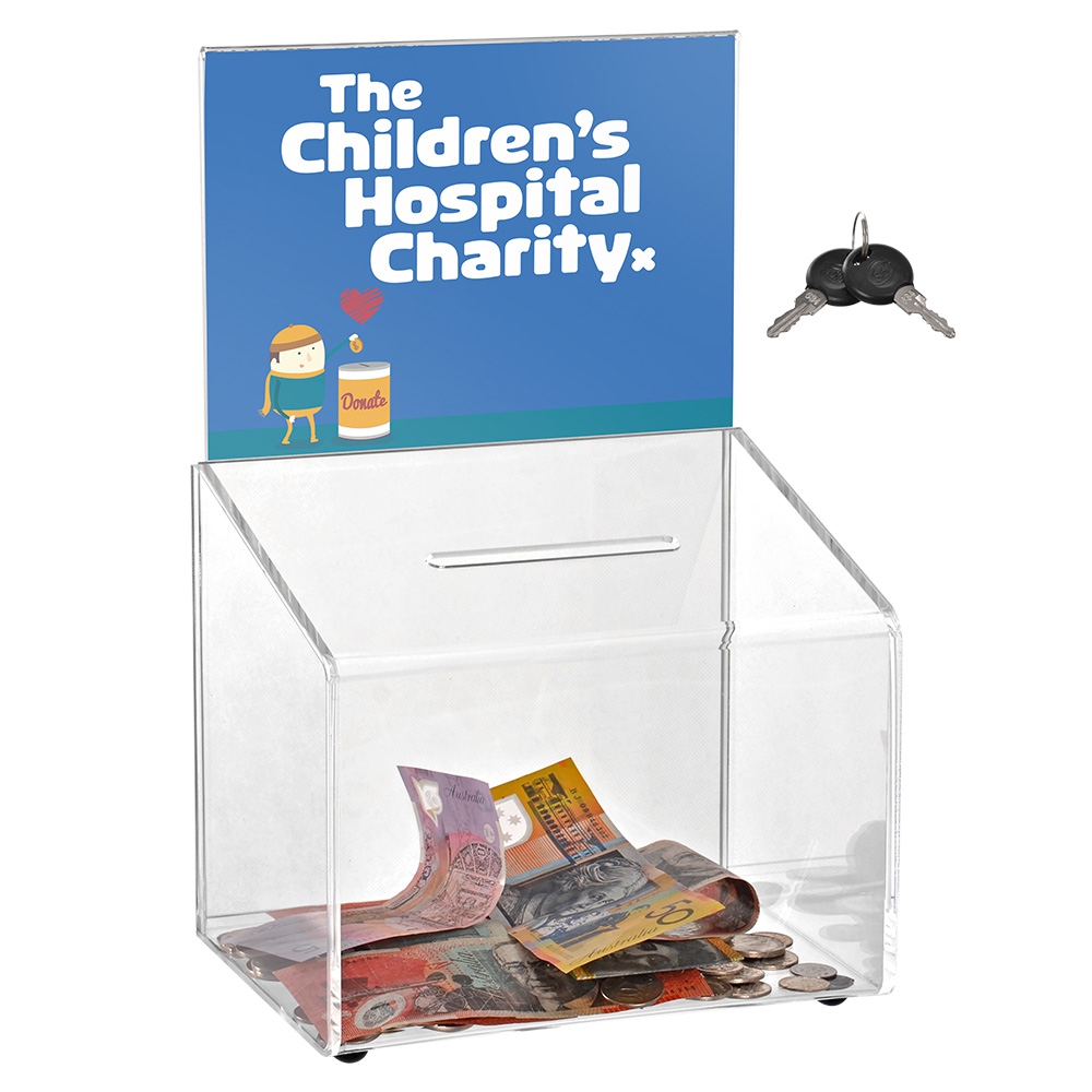 This Collection Box uses an A6 Header for Promotions!